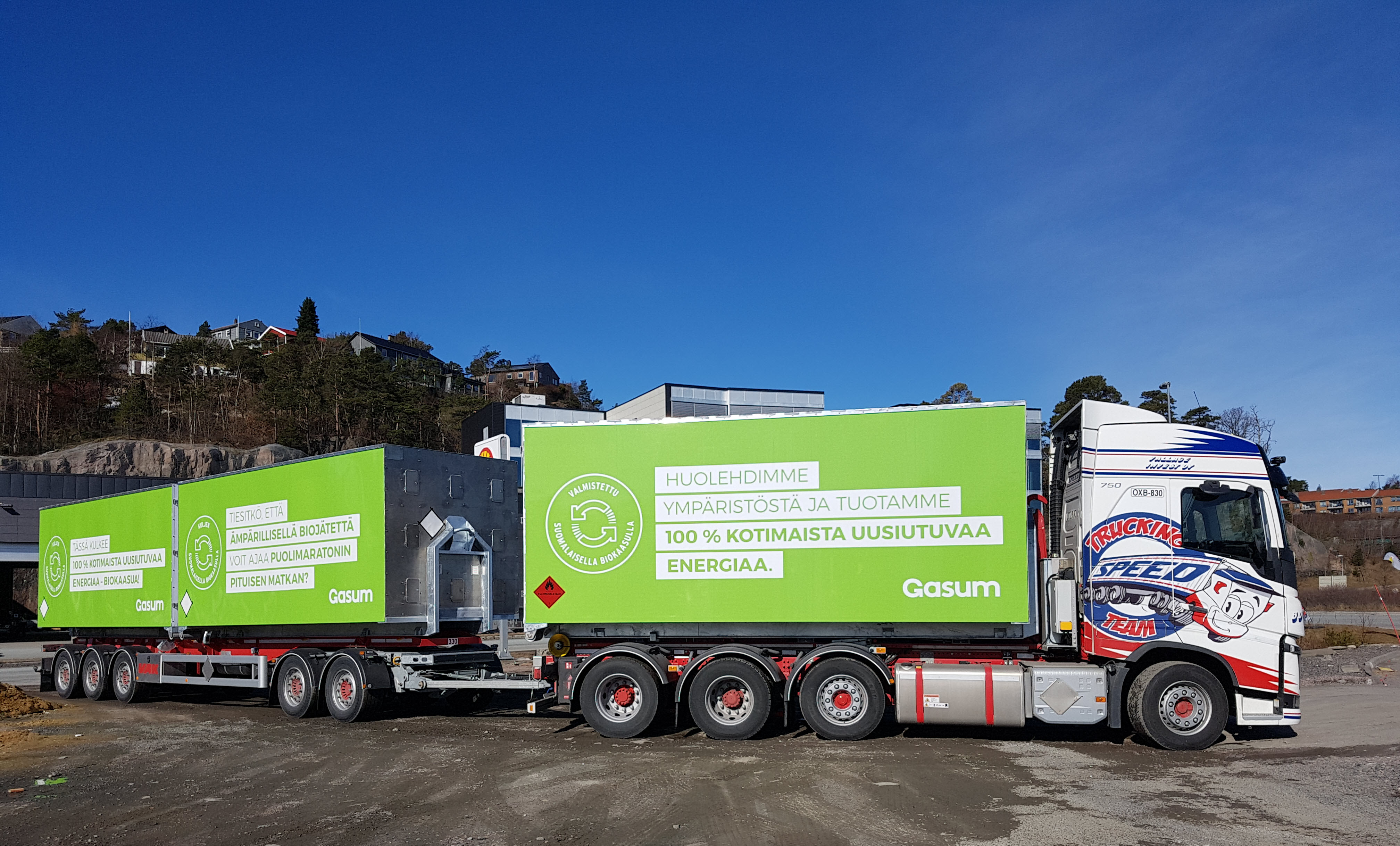 Hook load containers for transport of CNG, biogas and hydrogen 2 - Umoe ...